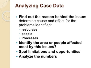 Case study solving technique | PPT