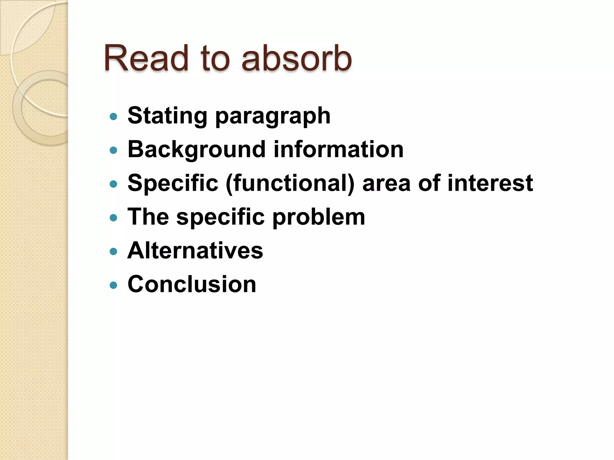Case study solving technique | PPTX