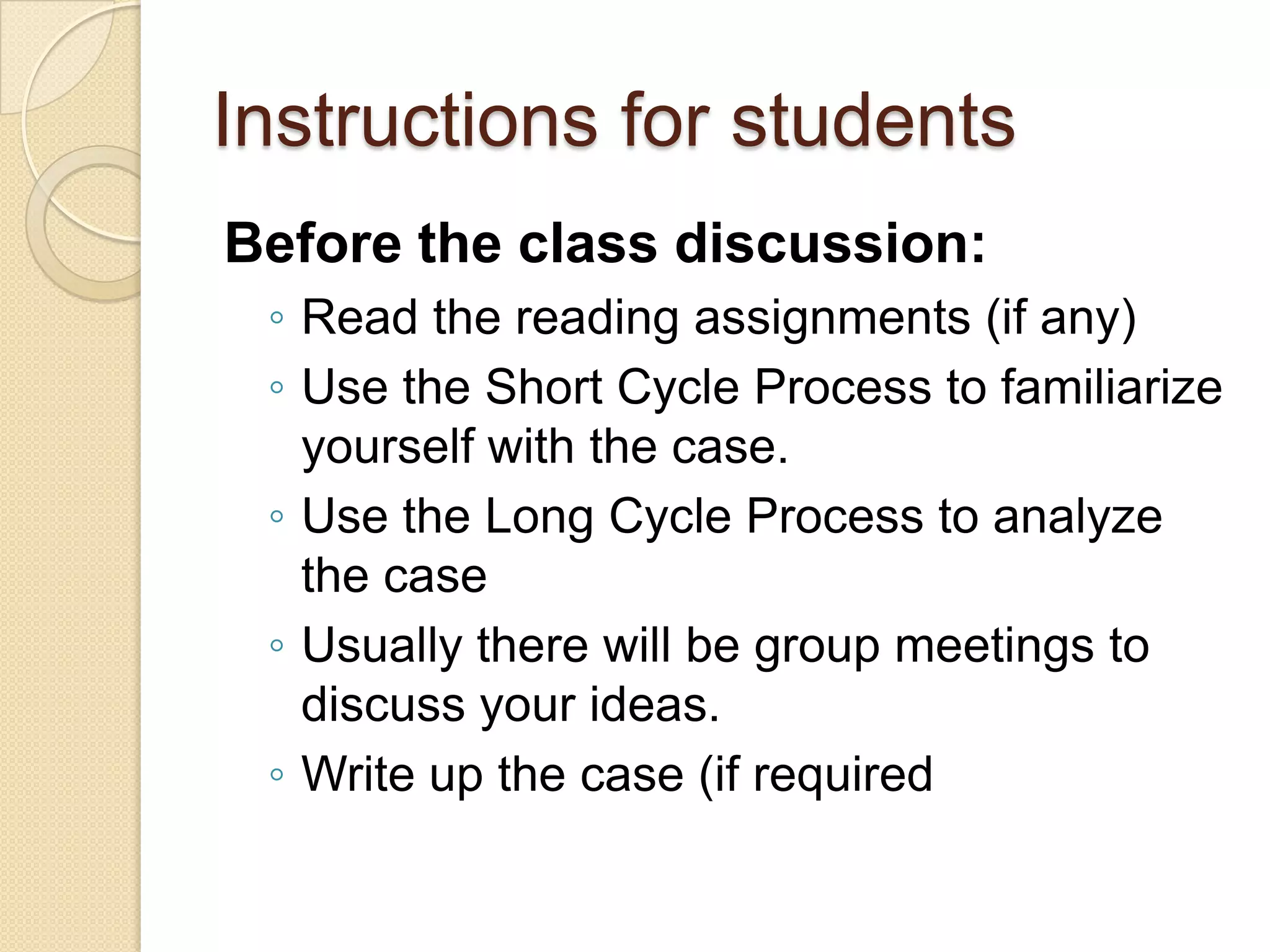 Case study solving technique | PPTX