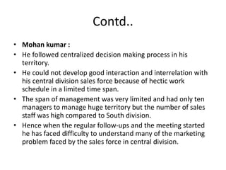 Case study span of management IIPM | PPTX