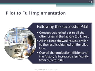 Case Study Sri Lanka Lean Wip Reduction | PPT