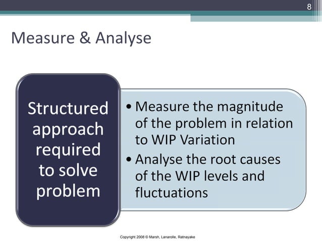 Case Study Sri Lanka Lean Wip Reduction | PPT