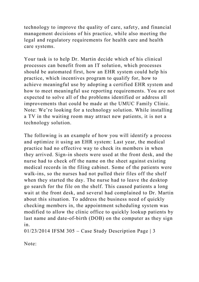 Case Study, Stage 1 Process Analysis Before you begin this assign.docx