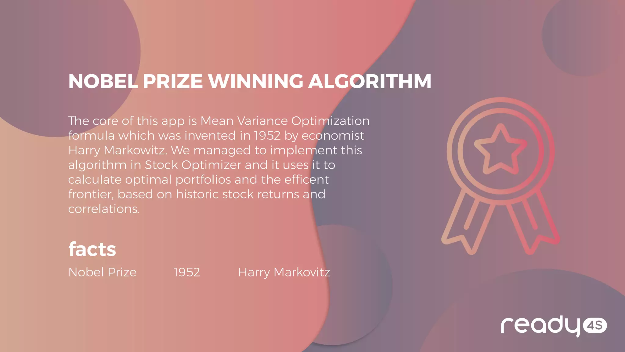 [Case Study] Stock Optimizer - Ready4S | PPT