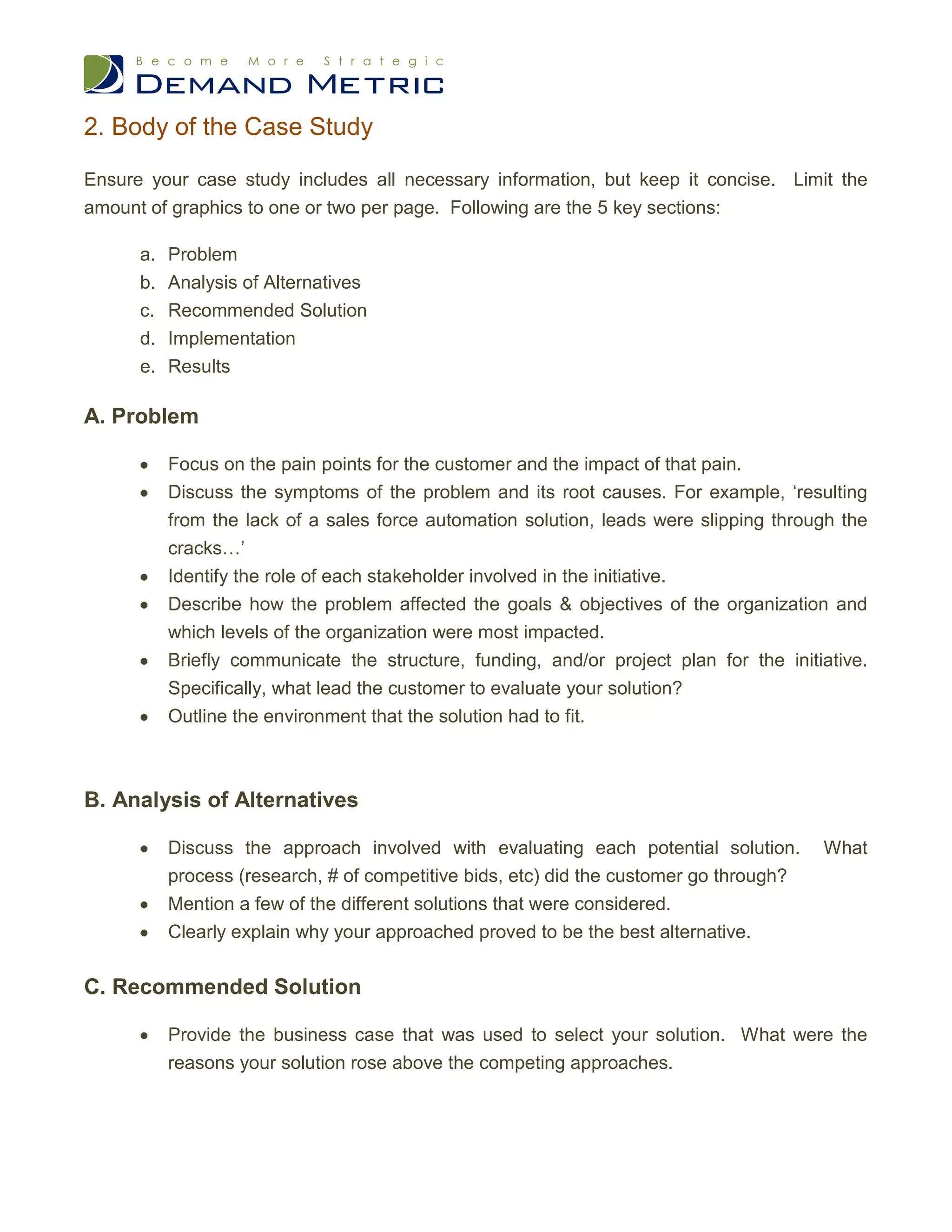 Case study template | DOCX