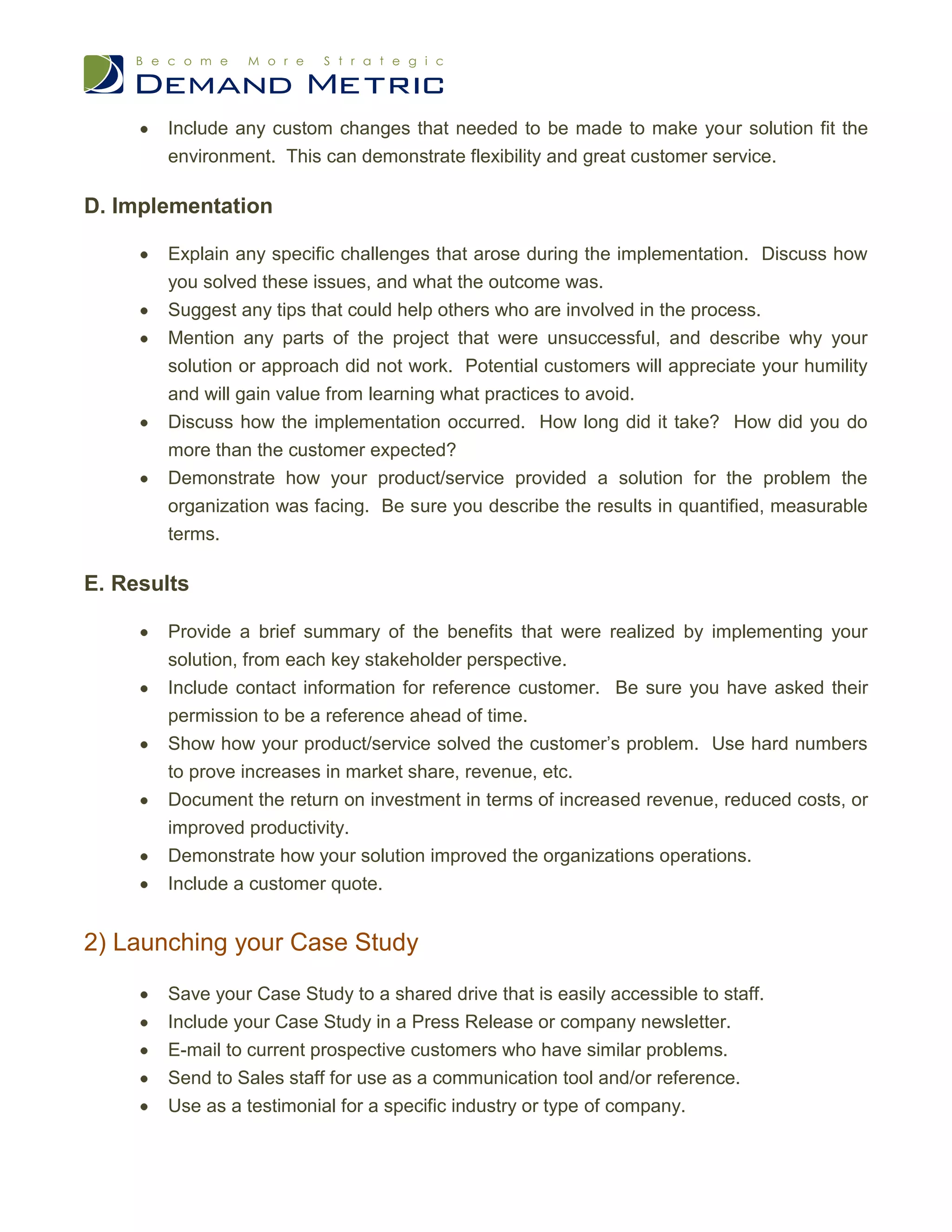 Case study template | DOCX