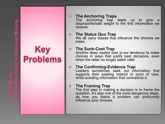 Case Study (The Hidden Traps in Decision Making).pptx