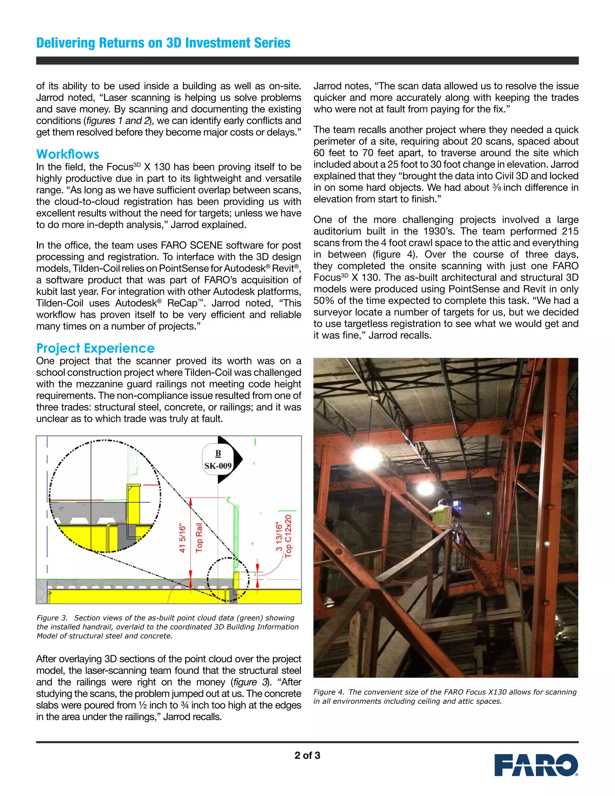 FARO Case study by Tilden-Coil | PDF
