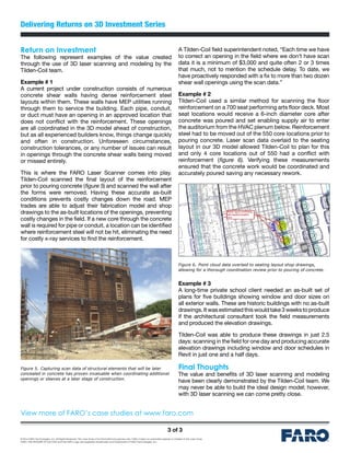 FARO Case study by Tilden-Coil | PDF