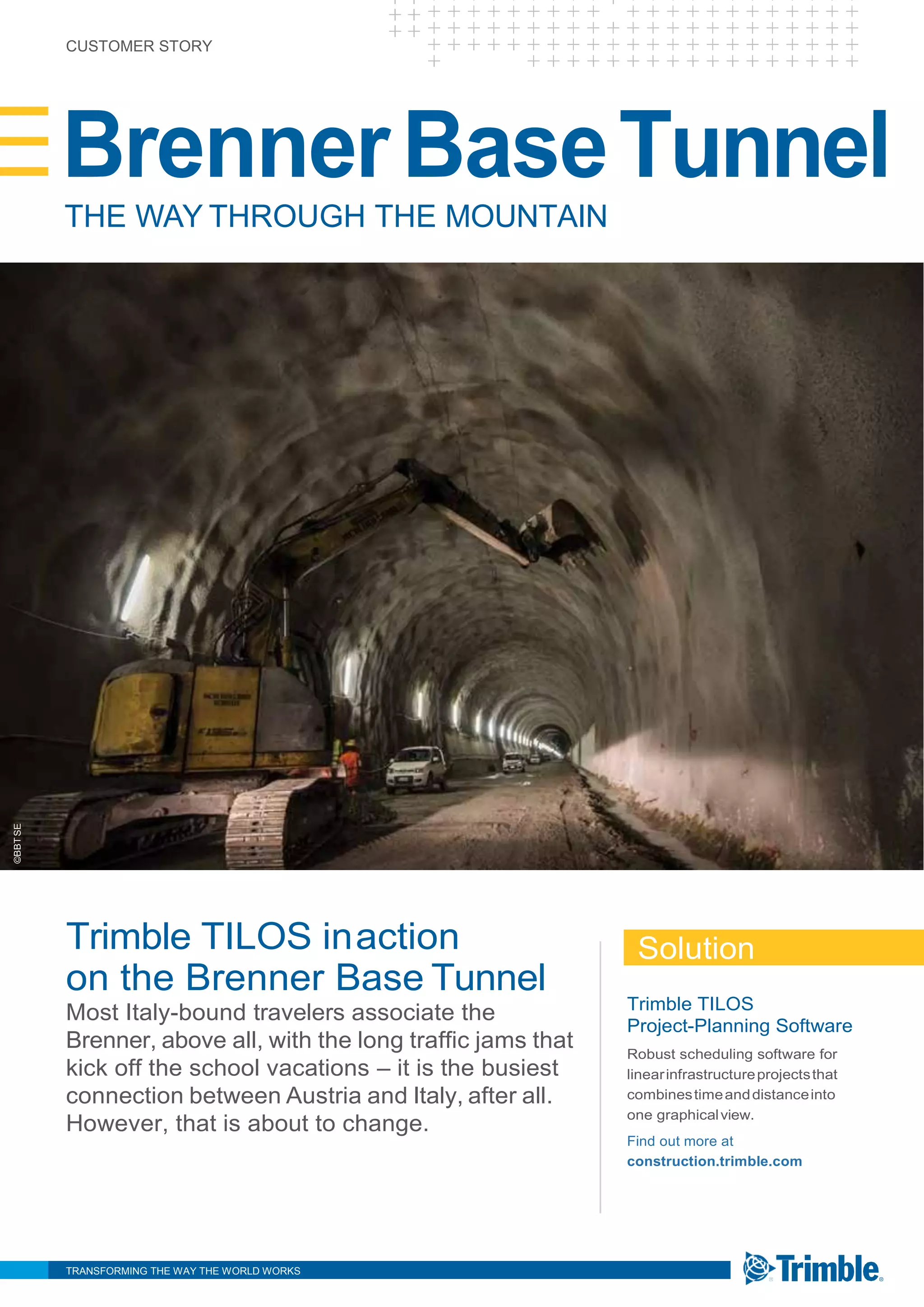 Case study tilos-brennerbasetunnel 3 | PDF