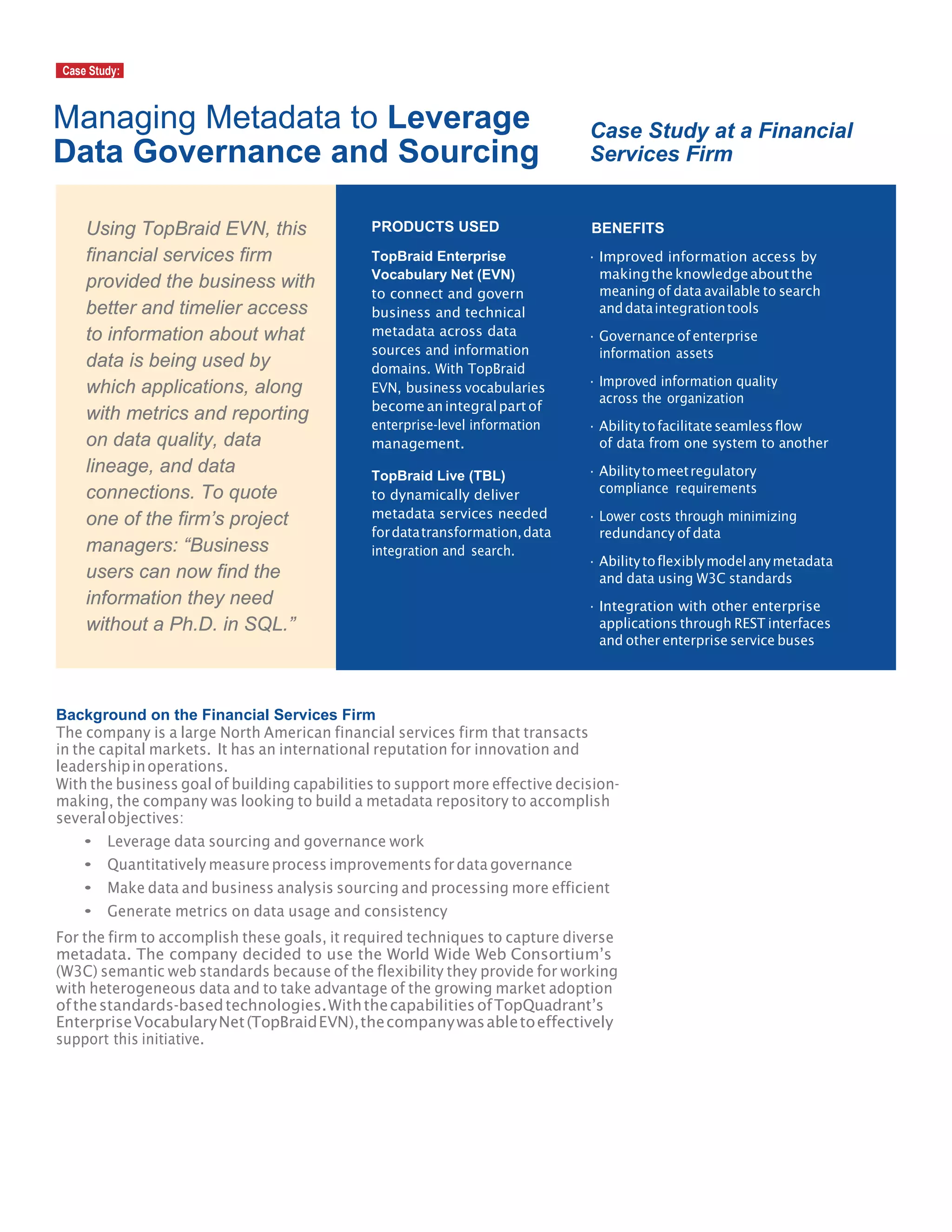 Case study top braid | PDF