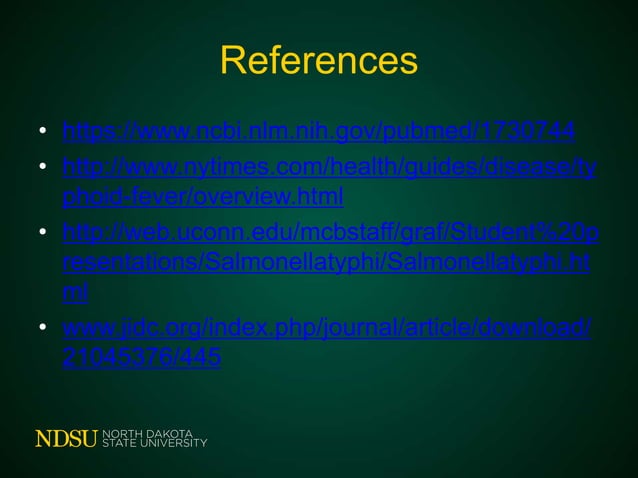 Case study - Typhoid Fever (Invasin protein) | PPT