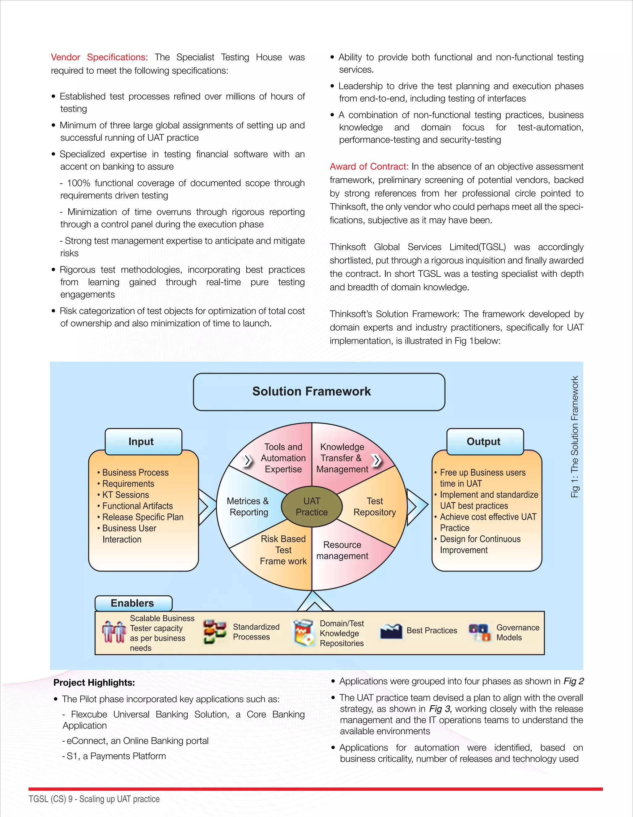 UAT for a Major US Banking Conglomerate | PDF | Computer Software and ...