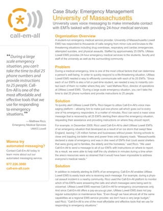 Emergency Notification for Universities | PDF