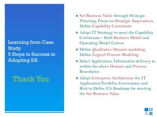 Case study value of it strategy in hi tech industry | PPT