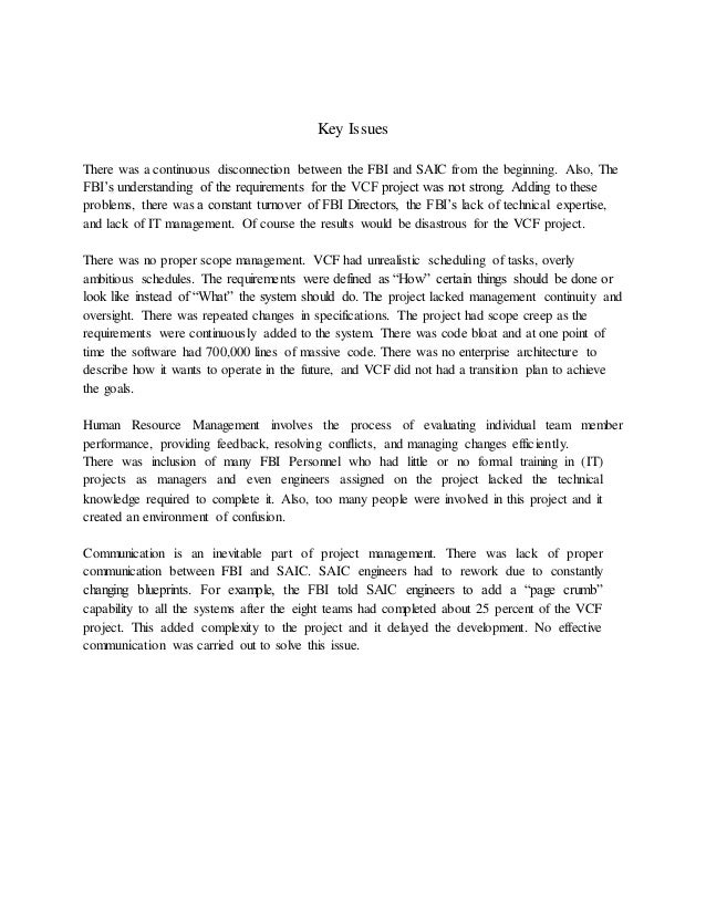 Solved case study Virtual case file FBI Solved case study Virtual case file FBI