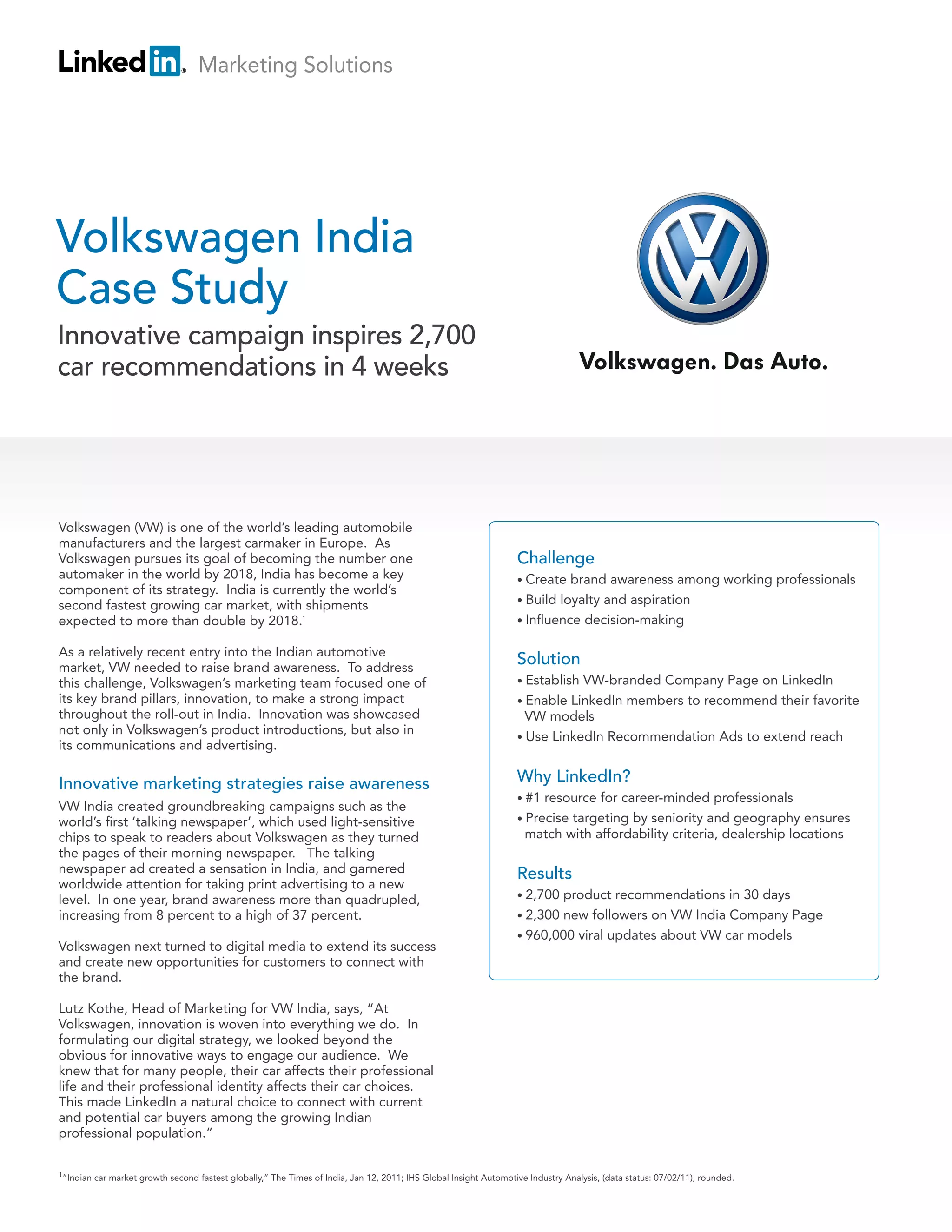 Case study volkswagen | PDF