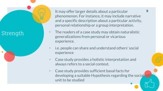 Case study vs Ethnography | PPTX