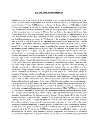 Case study walmart | PDF