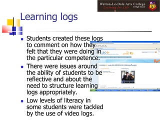 Periodic Assessment of Personal Learning and Thinking Skills | PDF