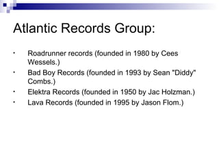 Case study warner music group | PPT