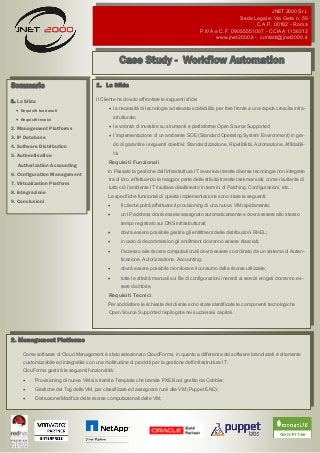Case study Workflow Automation