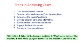 Case study workshop | PDF