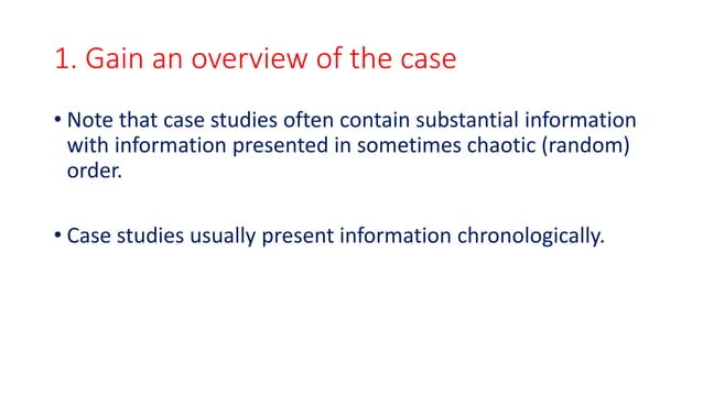 Case study workshop | PDF | Business | Business and Finance