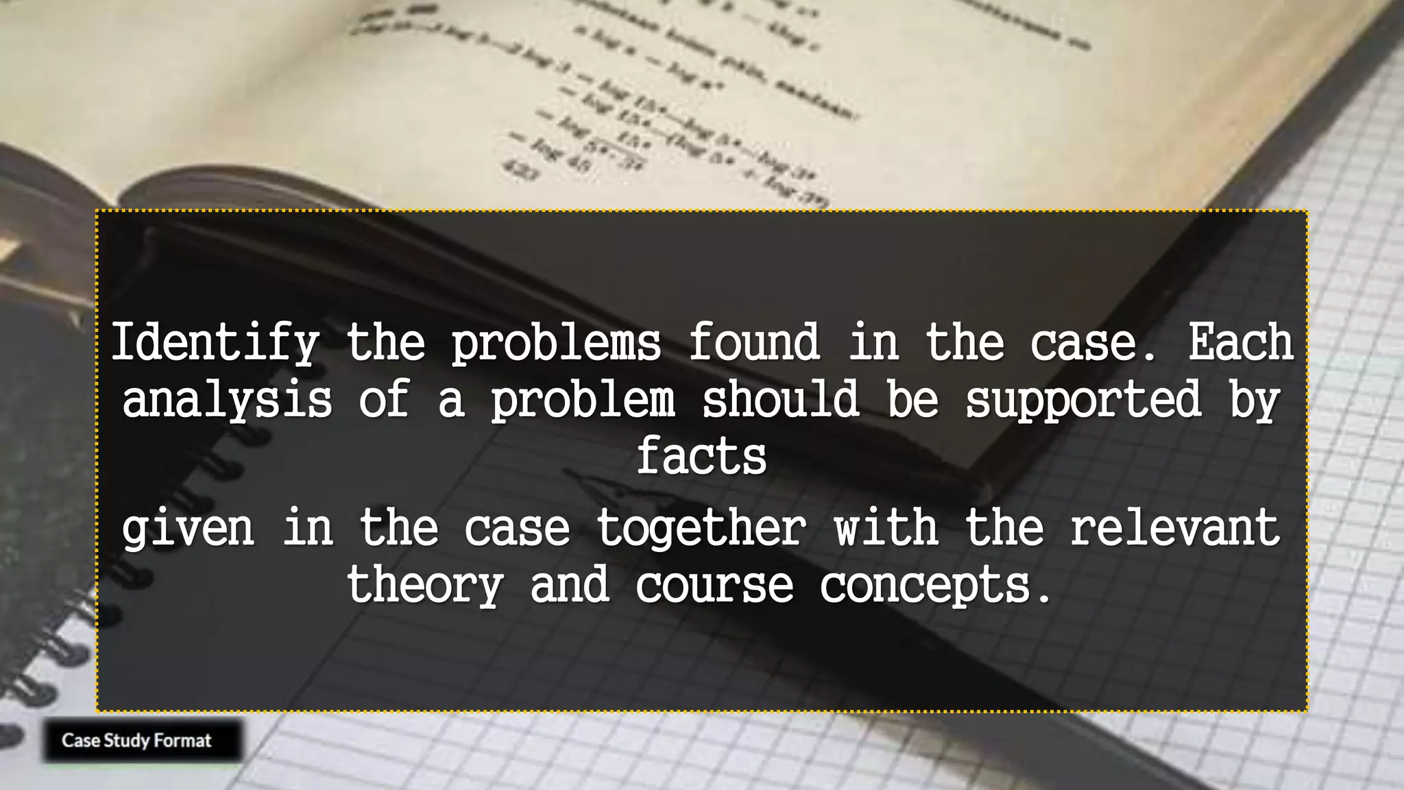 CASE STUDY WRITING: Expert Recommendations | PPTX