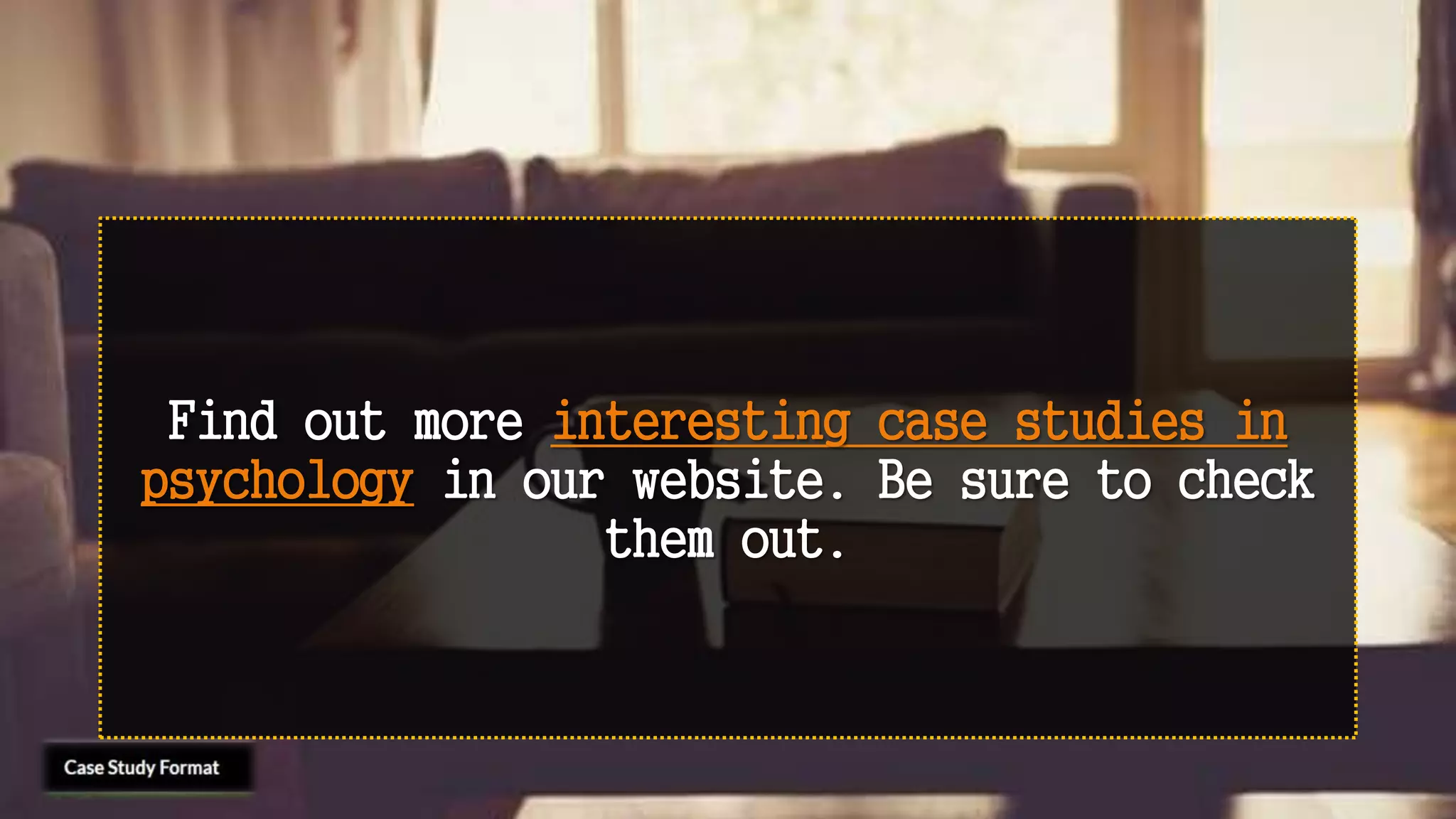 CASE STUDY WRITING: Expert Recommendations | PPTX