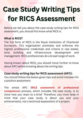Case Study Writing Tips for RICS Assessment (1).pdf