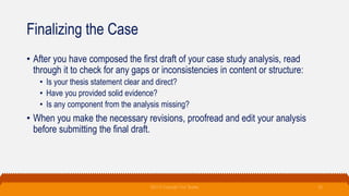 Case Studies | PPTX | Educational Assessment | Education