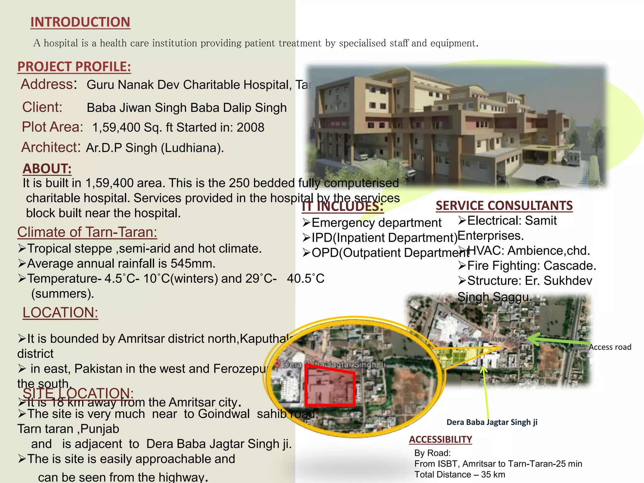 Casestudy hospital taran taran | PPTX
