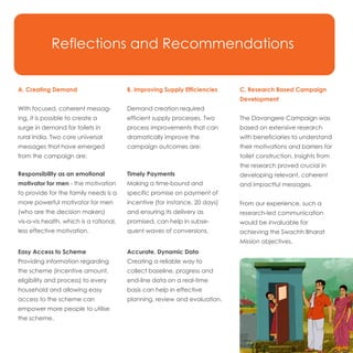 Creating demand for toilets in rural Karnataka, India | PDF