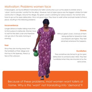 Creating demand for toilets in rural Karnataka, India | PDF