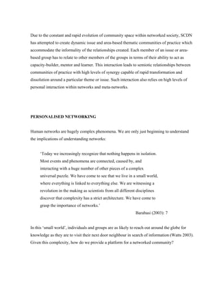 Case Study: Sunderland Community Development Network | PDF
