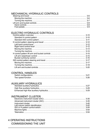 Case sv250 skid steer loader operation manual | PDF