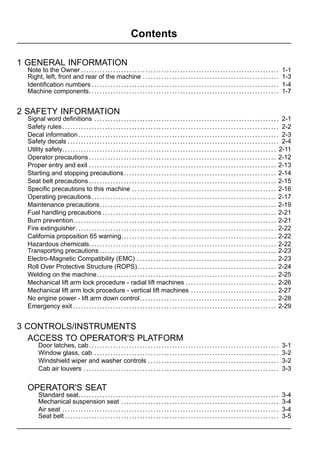 Case sv300 skid steer loader operation manual | PDF
