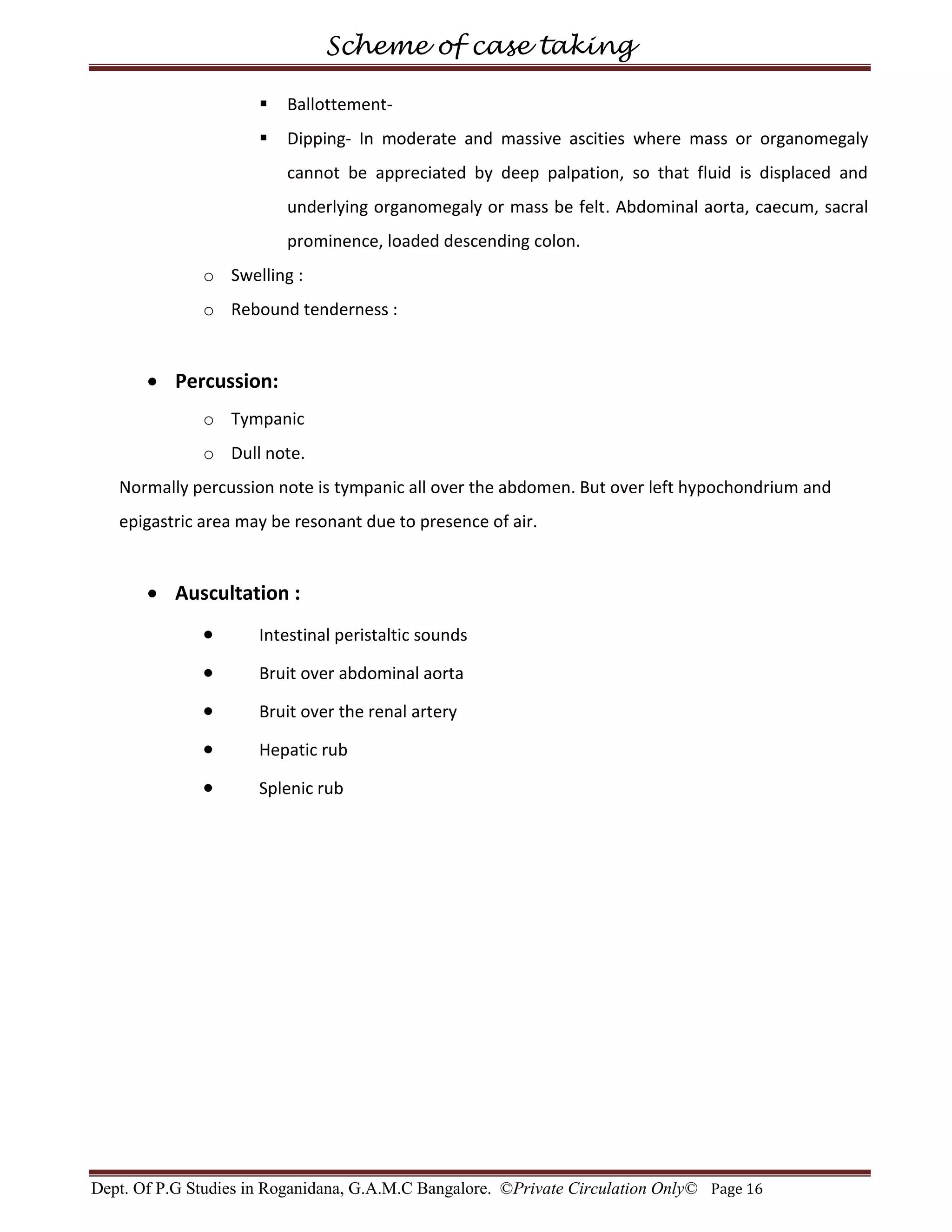 Case Sheet in Ayurveda | PDF