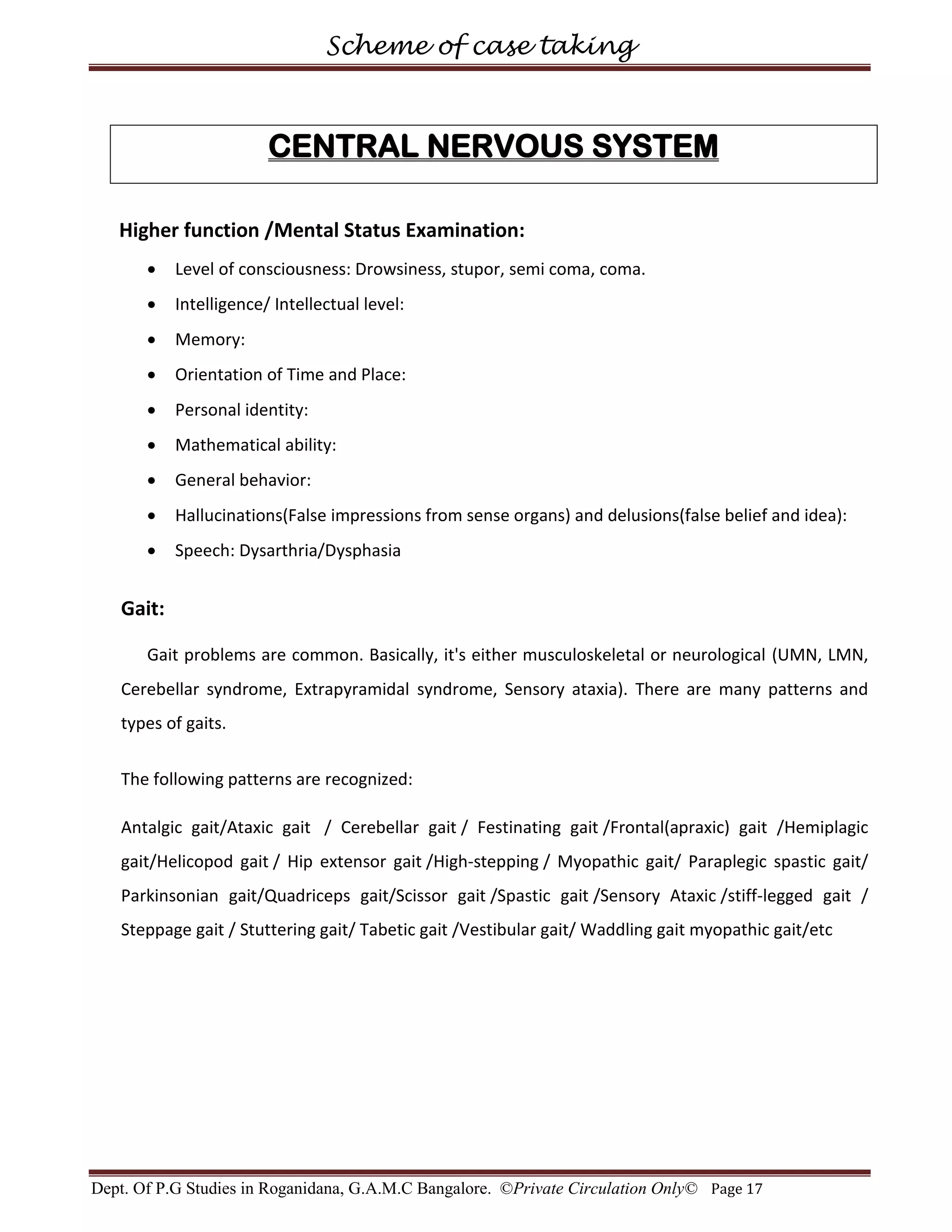 Case Sheet in Ayurveda | PDF