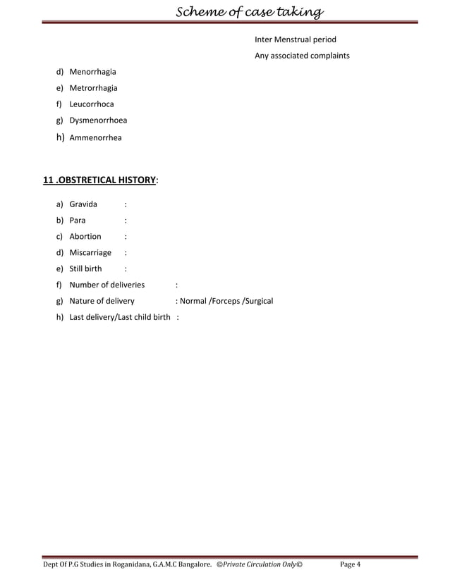 Case Sheet in Ayurveda | PDF