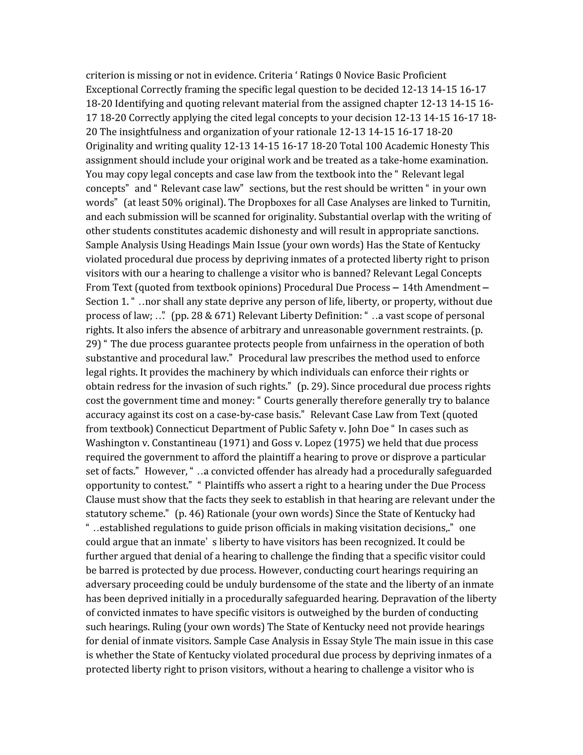 Case These fact patterns all deal with the topic of.docx