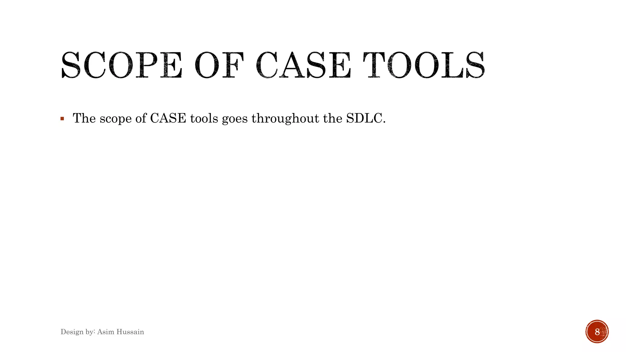 Case tool introduction | PPT