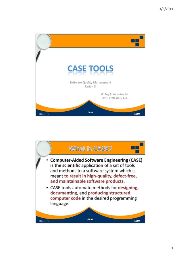 Case Tools | PDF