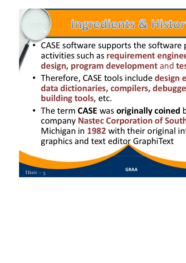 Case tools