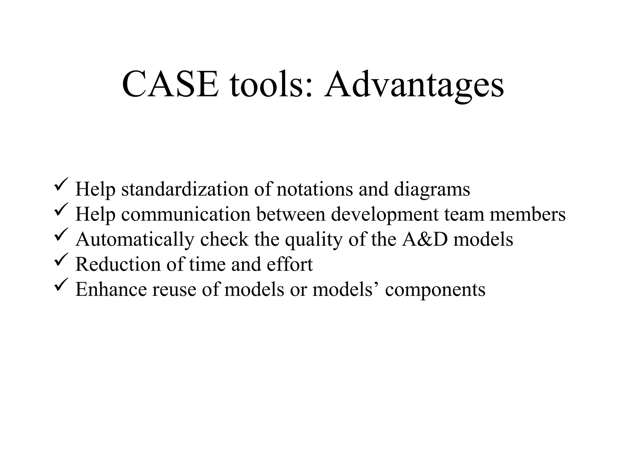 Case tools | PPT