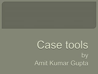 Case tools(computer Aided software Engineering) | PPTX