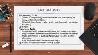 Case tools | PPTX