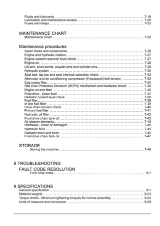 Case tr270 compact track loader operation manual | PDF