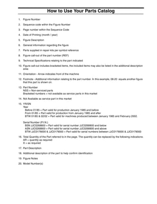 Case tr270 compact track loader tier ivb parts catalogue manual instant ...